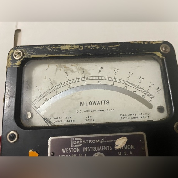 Daystrom | Other | Vintage Daystrom Weston Instrument Zero Corrector ...